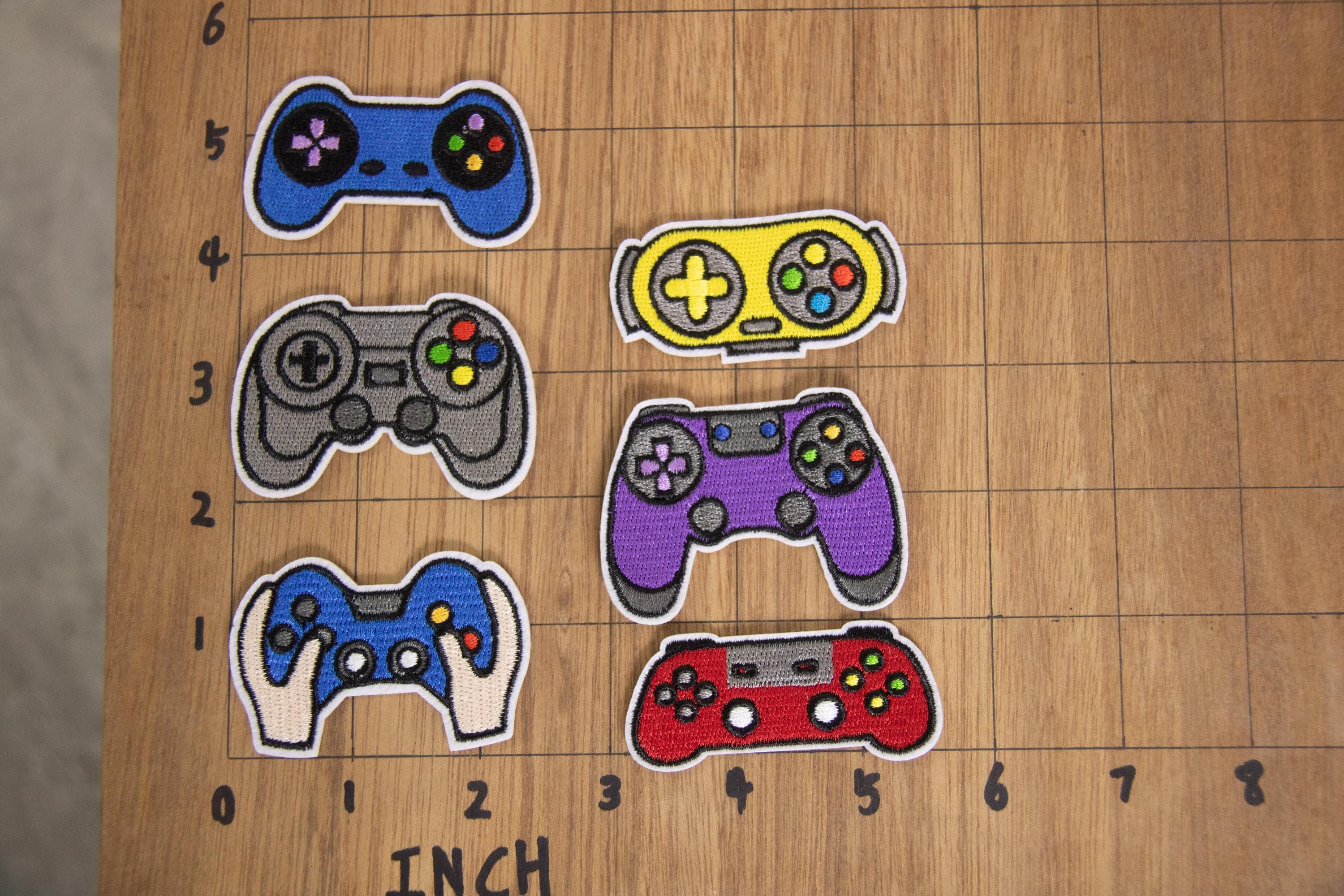 Retro Game Pad Patch, Game Patch, Video Game, Iron on Patch ...