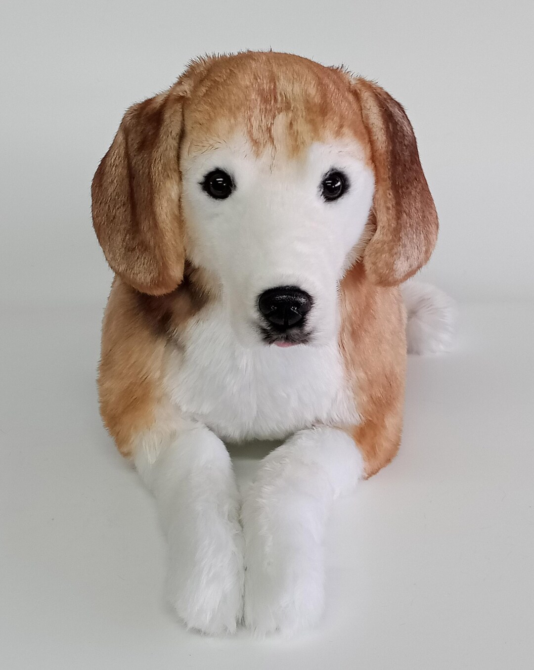Realistic Hand Crafted Companion Plush Dog, 16 Inch, Pet Loss Comfort ...