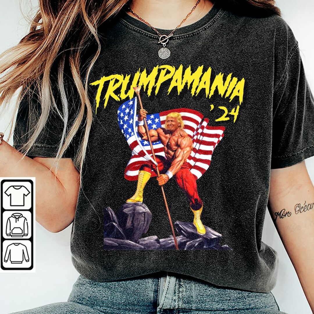 Blvckstyle Trumpamania Shirt, Trumpmania Hulk Hogan Tee, V5 President ...