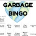 Earth Day Bingo - Garbage Cleanup Bingo, 20 Unique Printable Cards - Etsy