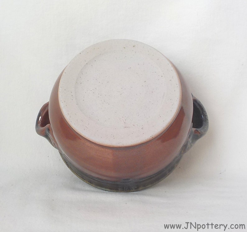 Ceramic Soup Crock Handmade Stoneware Bake and Serve Dish | Etsy