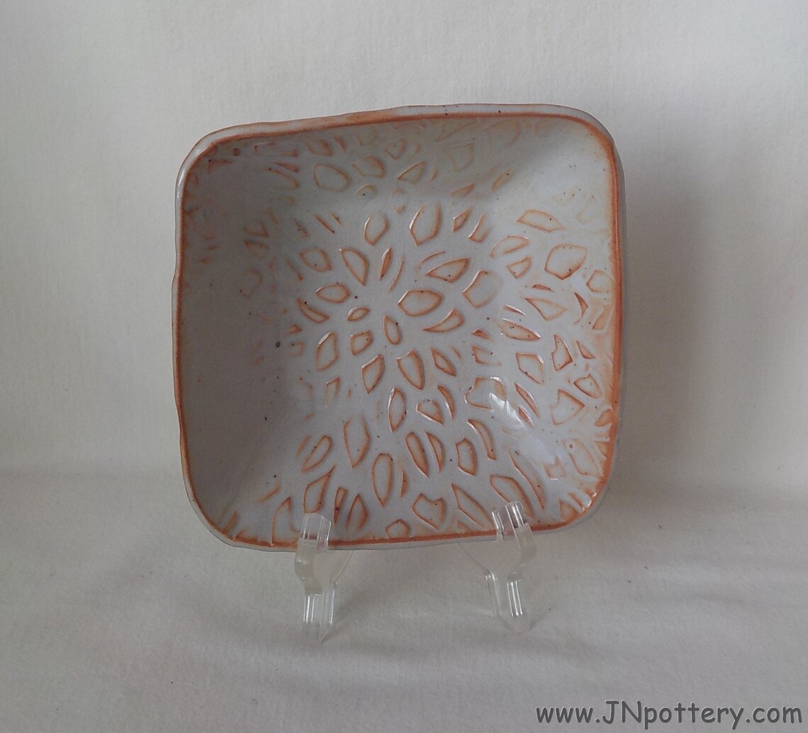 Ceramic Slab Plate Square Tray Whatnot Tray Trinket Dish - Etsy