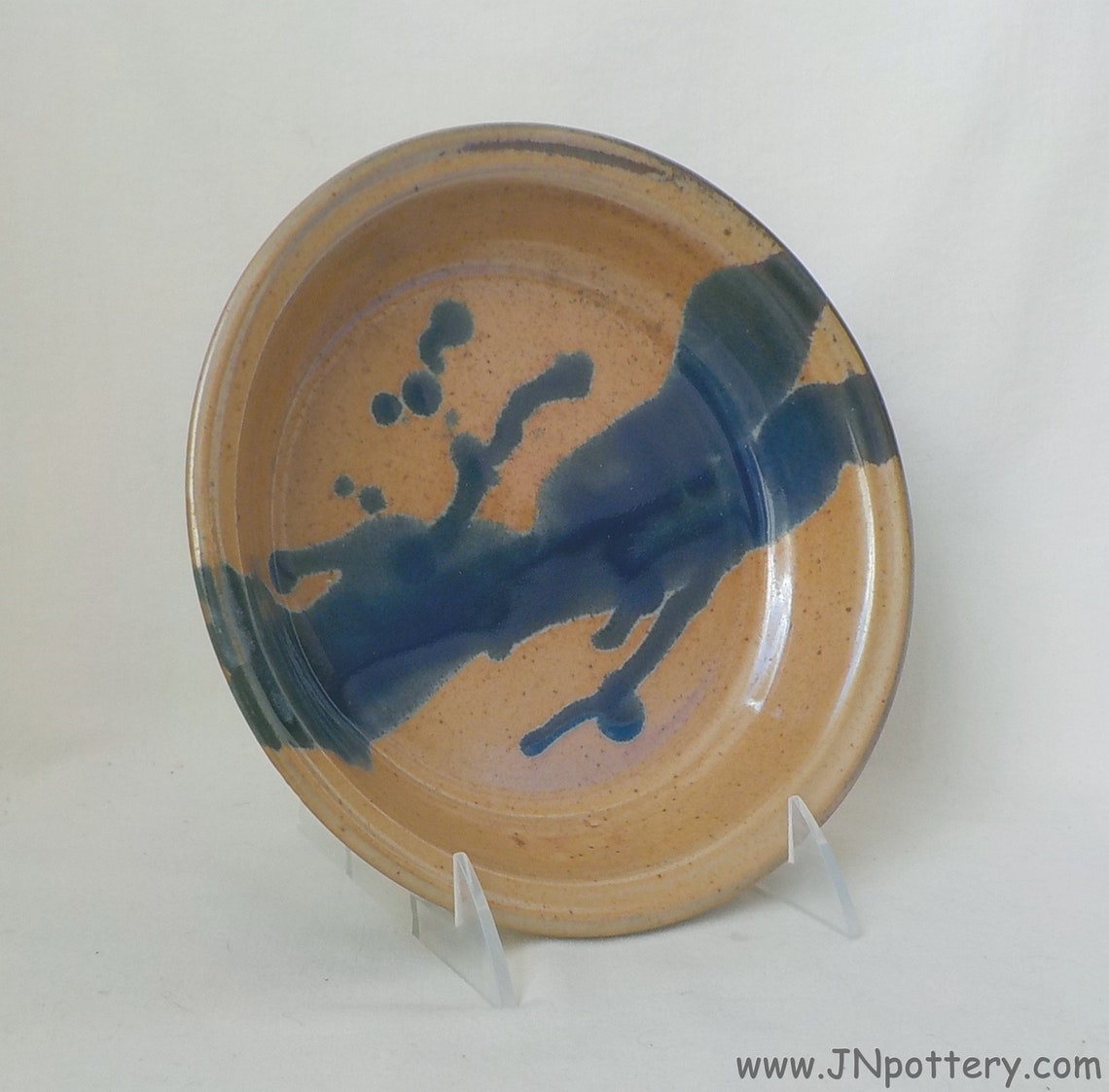 Stoneware Pie Plate Ceramic Brie Baker / Server Small Quiche - Etsy