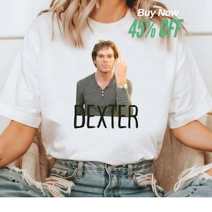 Dexter Middle Finger Shirt - Etsy