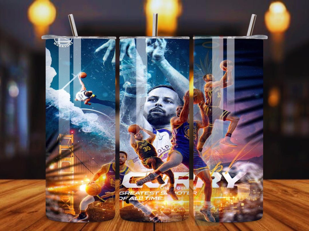 Stephen Curry 20oz Tumbler Wrap PNG SVG | Golden State Warriors ...
