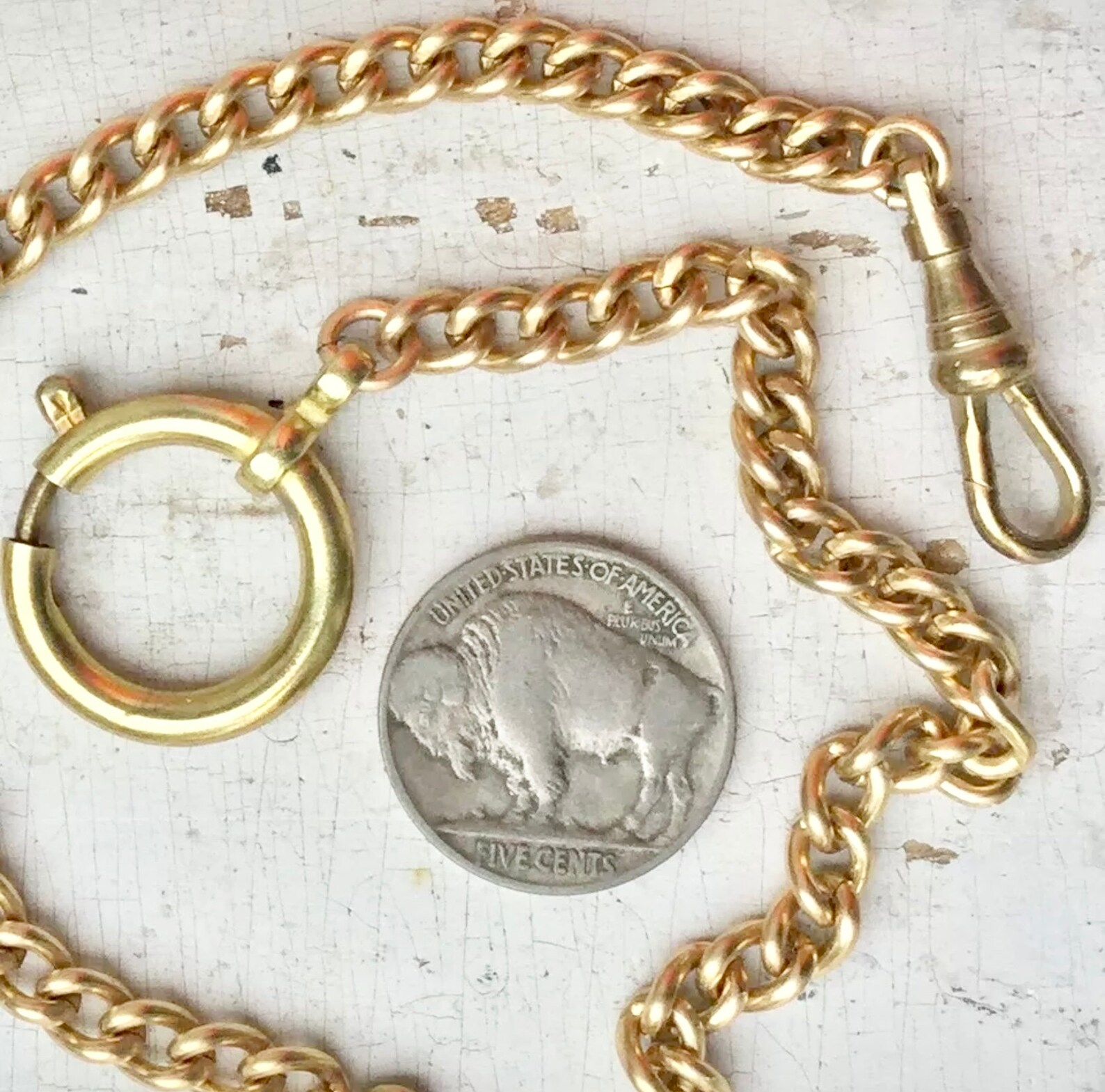 Vintage Pocket Watch Chain Men's Jewelry Steampunk - Etsy