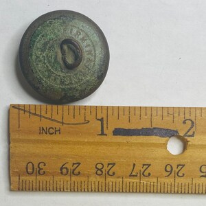 Antique Pictorial Button Lot, Dog, Griffin, Stag, Metal Shank Buttons ...