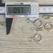 1 Set Silver Tone Spring Ring & Swivel Clip W Jump Rings. Clasps - Etsy
