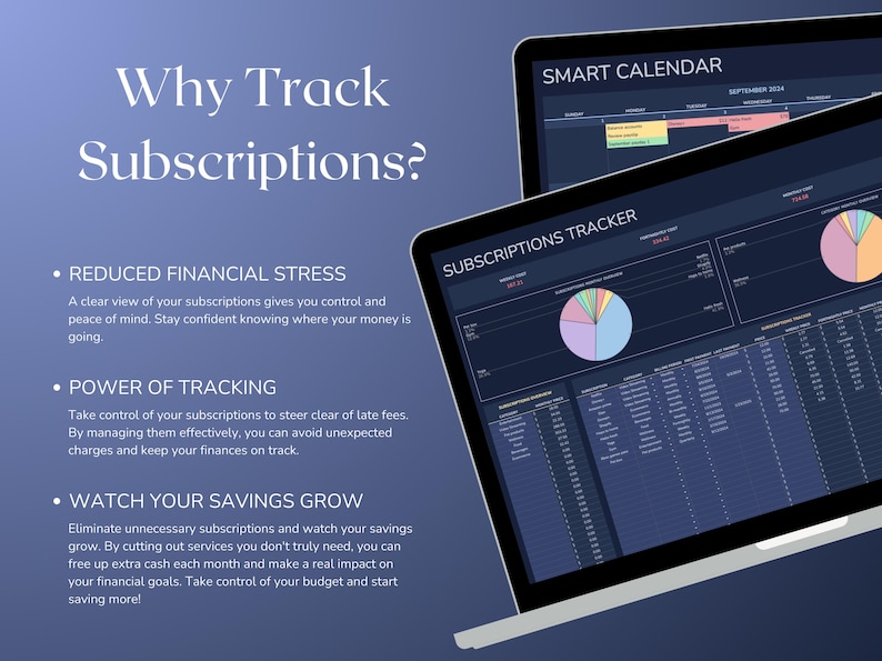 Subscription Tracker Spreadsheet – Google Sheets Template for Managing ...