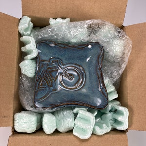 Ceramic Bike Dish, Bike Lover Gift, Road Bike Gift, Mountain Bike Gift ...
