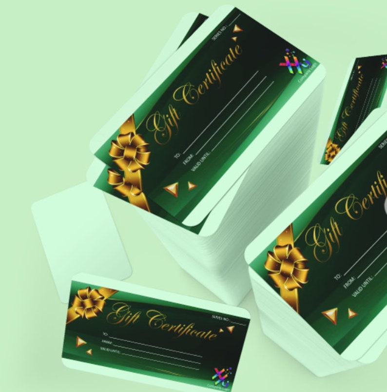 Editable and Downloadable Elegant Gift Certificate Template 2024 - Etsy