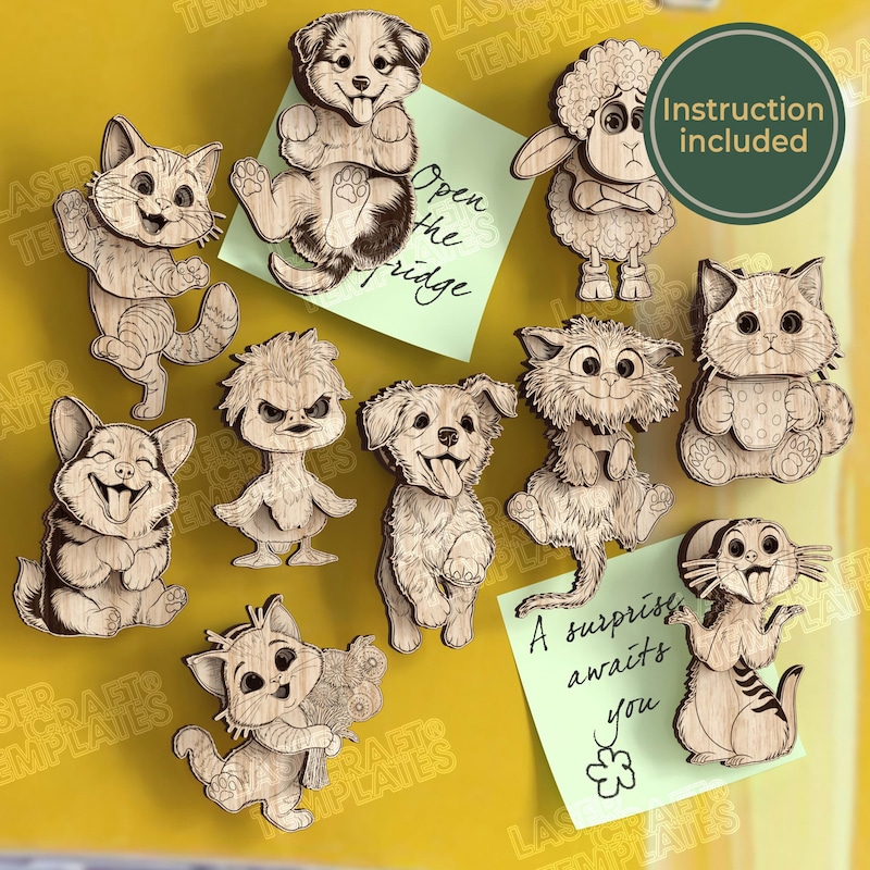 Dog Fridge Magnet Svg - Etsy