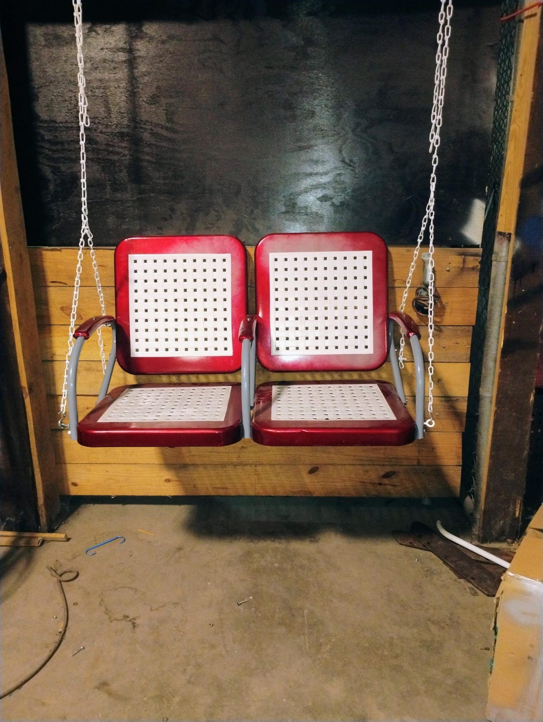Customizable Bunting Baketweave Porch Swing. - Etsy