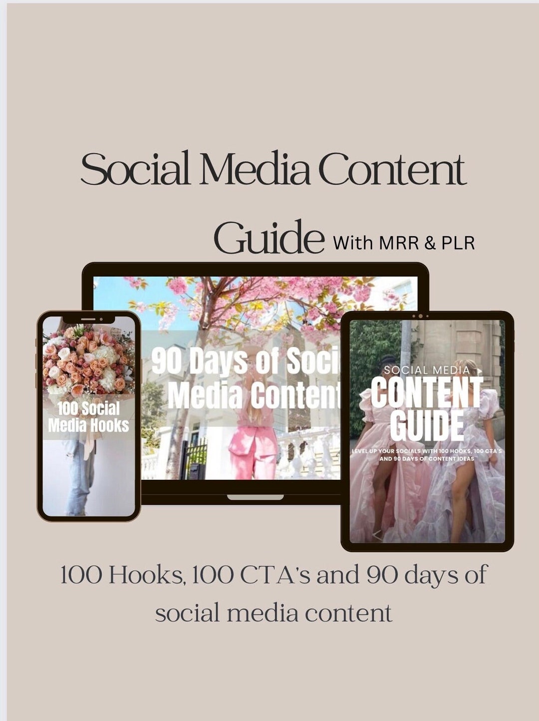 Instagram Reel Hooks and Captions Social Media Content Master Resell ...