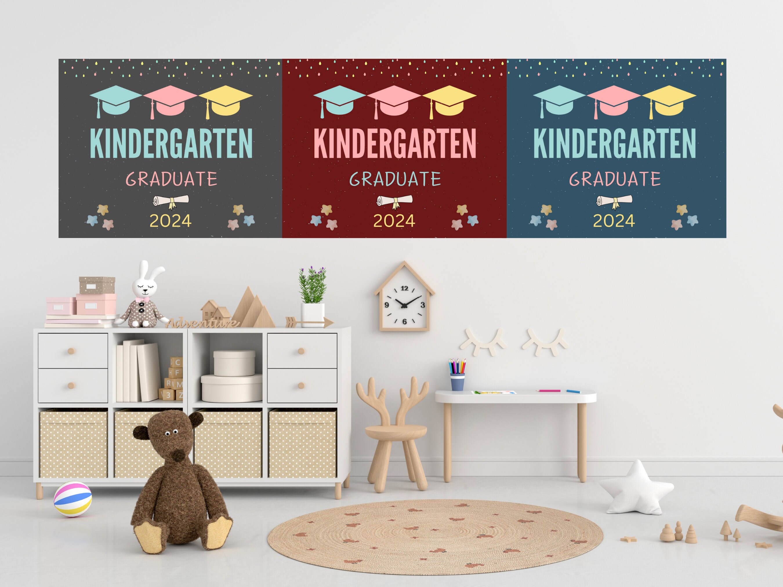 Kindergarten Graduation Sign Last Day of Kindergarten Sign Last Day of ...