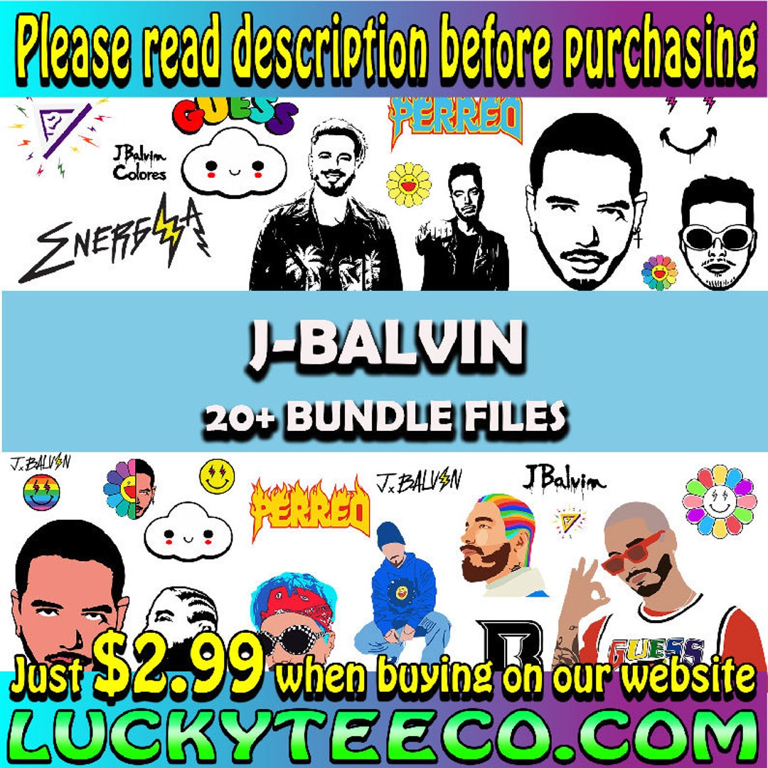 20 J Balvin SVG, J Balvin Svg, Trending Svg, J Balvin Svg Bundle, J ...