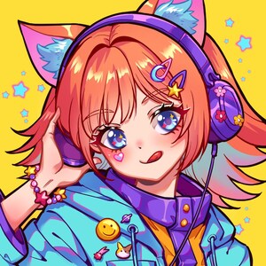 PFP Commission, Custom Pfp, PFP for Twitch, Vtuber Pfp, Profile Icon ...