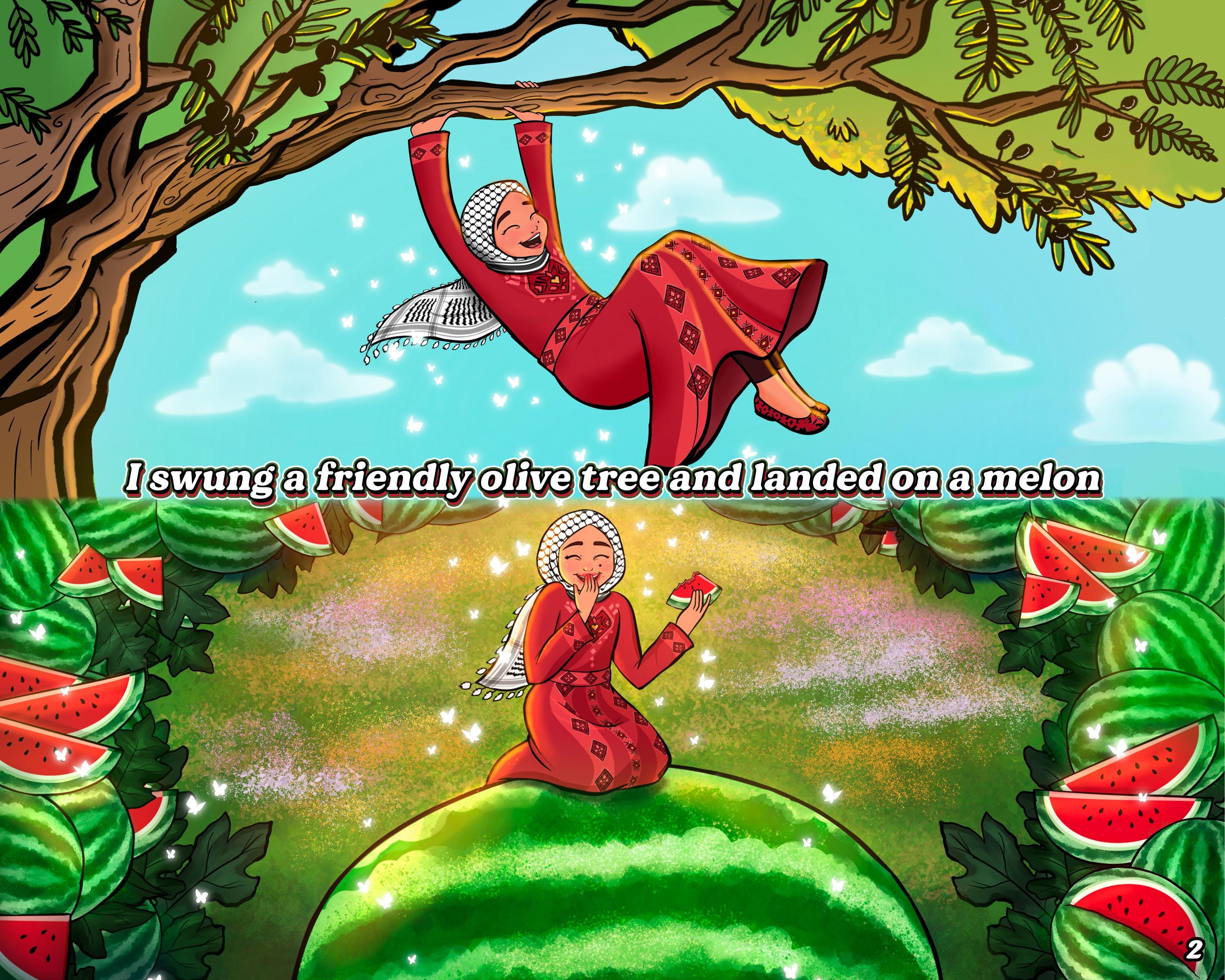 Mina & the Seeds of Palestine (hijab Plush Doll + Rhyme Book) - Etsy