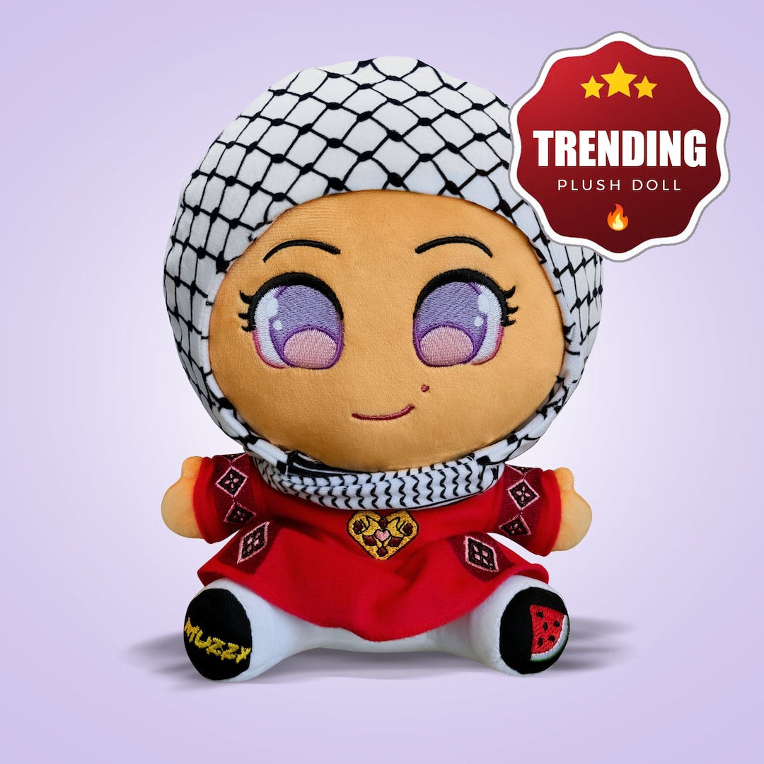 Palestine Plush Doll (kuffiyeh Edition) - Etsy