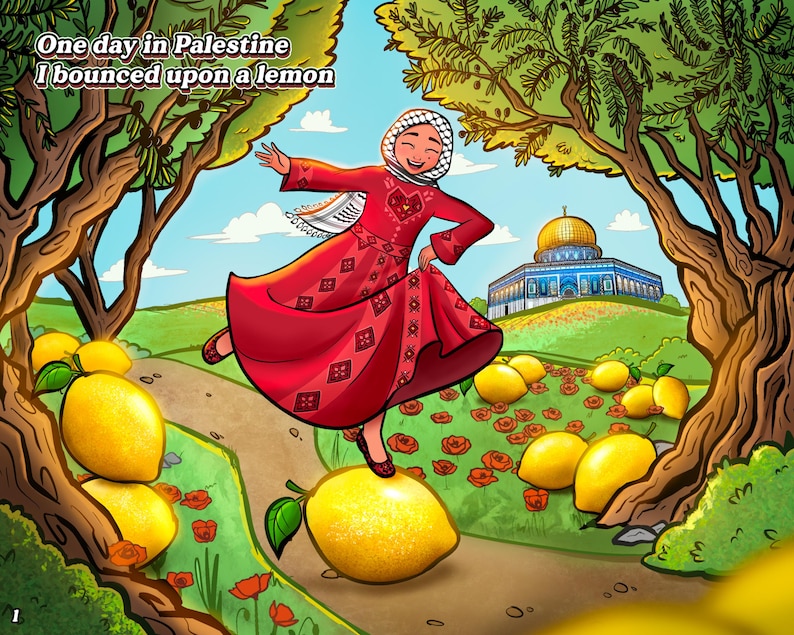 Mina & the Seeds of Palestine (hijab Plush Doll + Rhyme Book) - Etsy