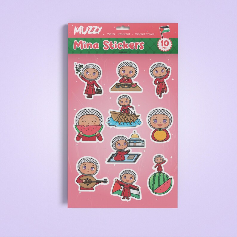 Mina Sticker Packs - Etsy