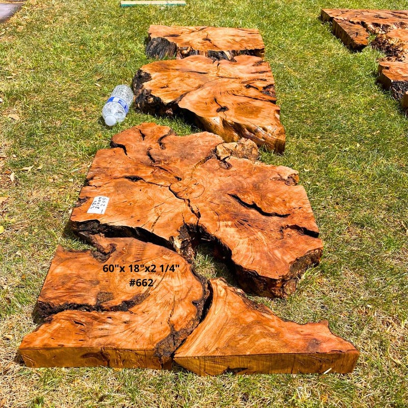 Raw Edge Desk - Etsy