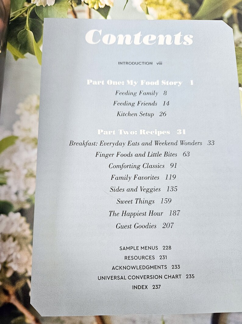 Patricia Heaton's Food for Family and Friends Hardback Cookbook Recipes ...