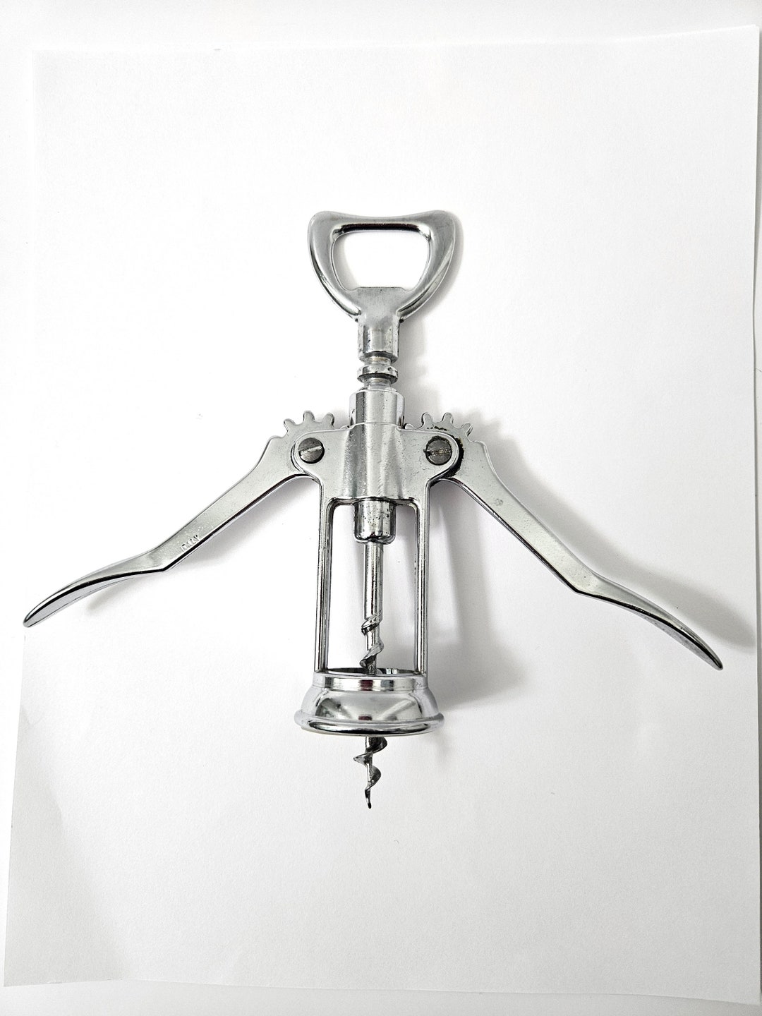 Vintage Corkscrew Made in Italy Wine Champagne Bottle Opener - Etsy