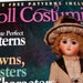 Doll Costuming Magazine 3 Patterns Included Costume Gallery - Etsy