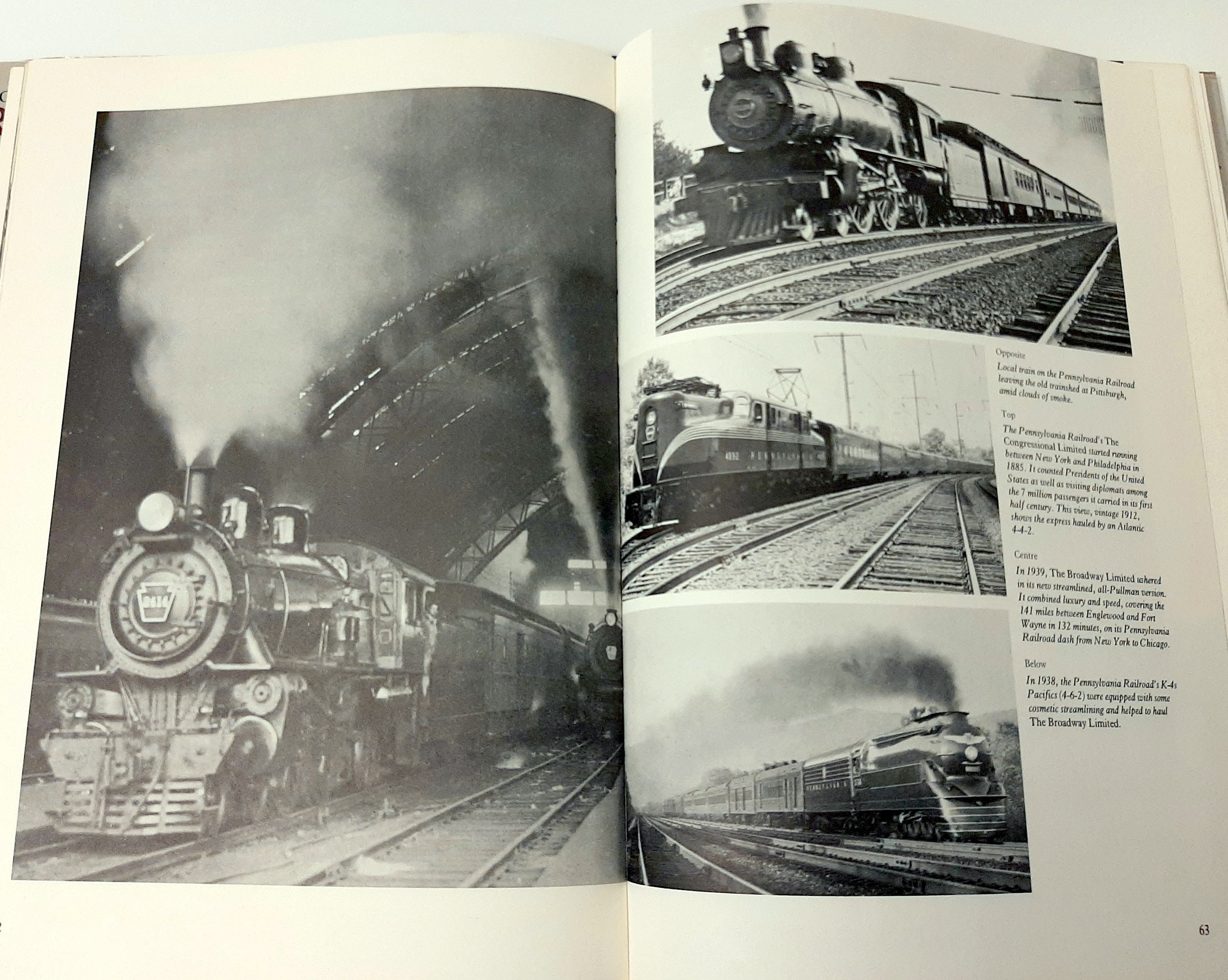Vintage North American Railroads Hardback Book by John Taylor USA ...