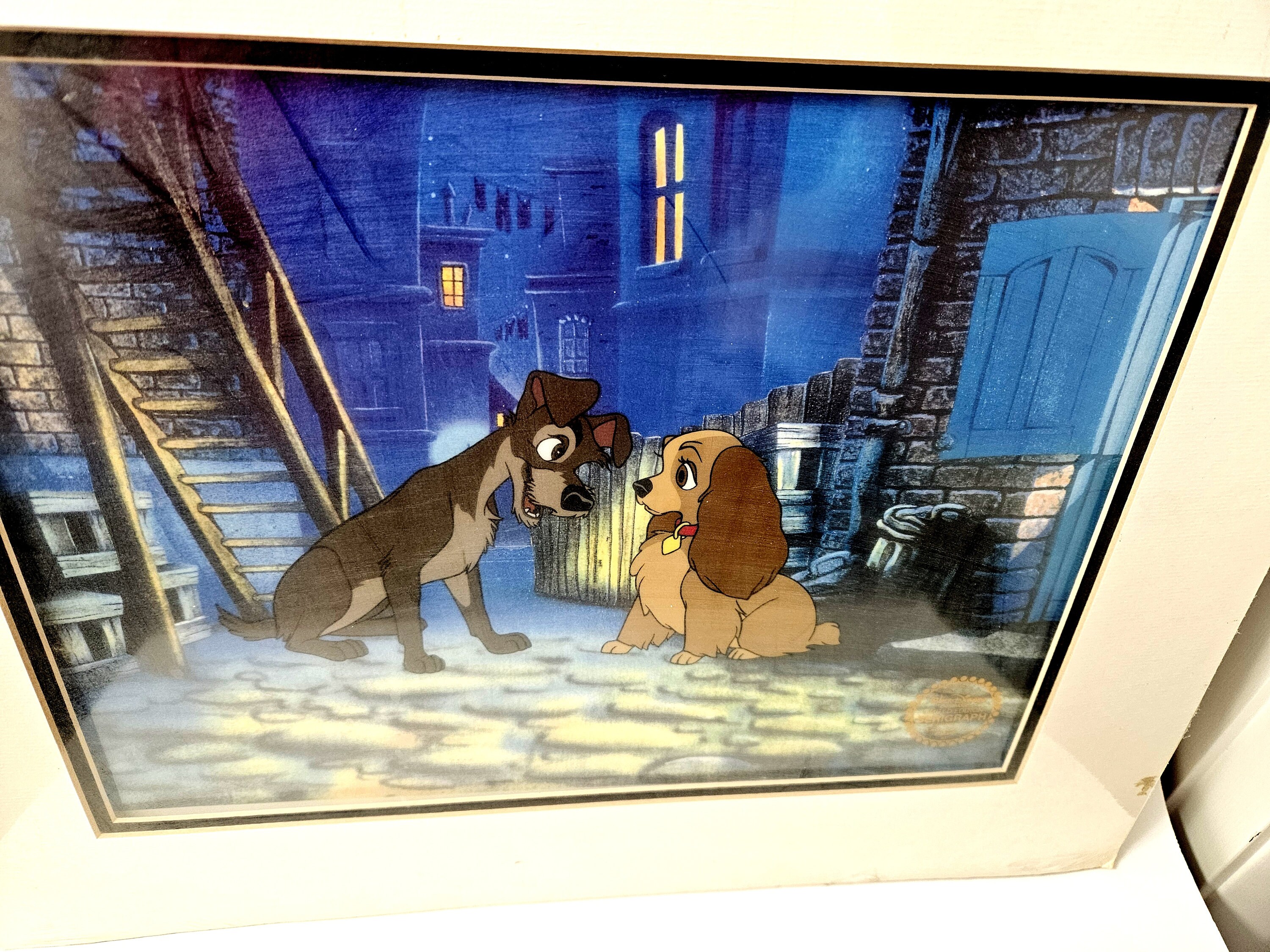 Disney's Lady & the Tramp Movie Limited Edition Ceri Cell C-31 Dogs in ...