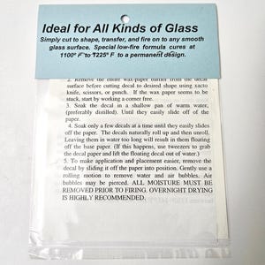 New Cursive Letters Fusing Decals Low Fire Lead Free Pro Fusion Studios ...