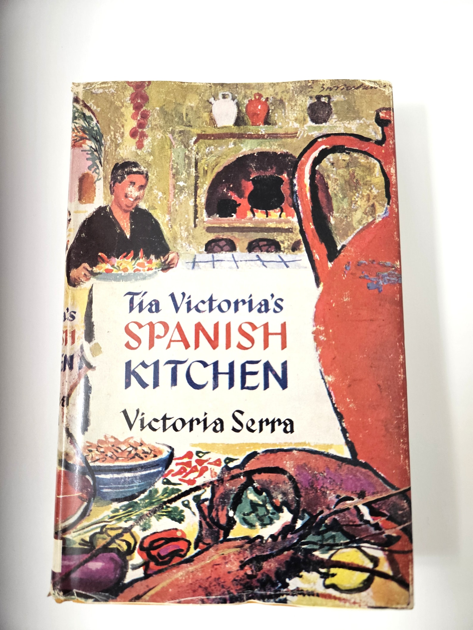 Vintage Tia Victoria's Spanish Kitchen by Victoria Serra Hardback ...