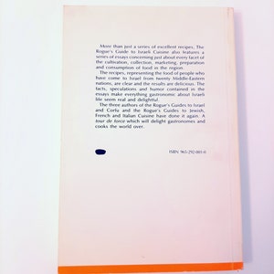 The Rogue's Guide to Israeli Cuisine Softbound Cookbook Daniel Rogov ...