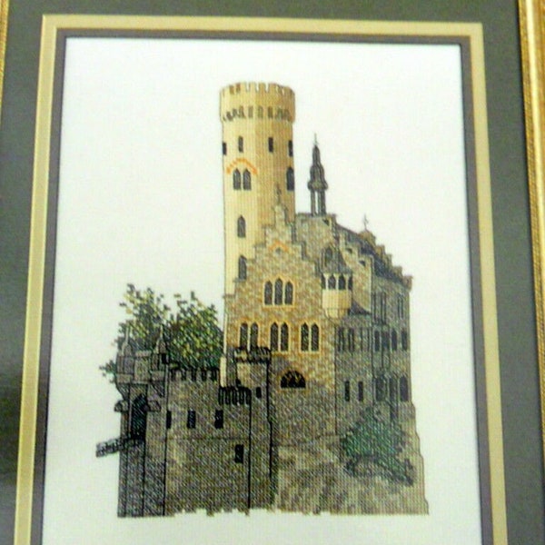 Medieval Castle Cross Stitch - Etsy