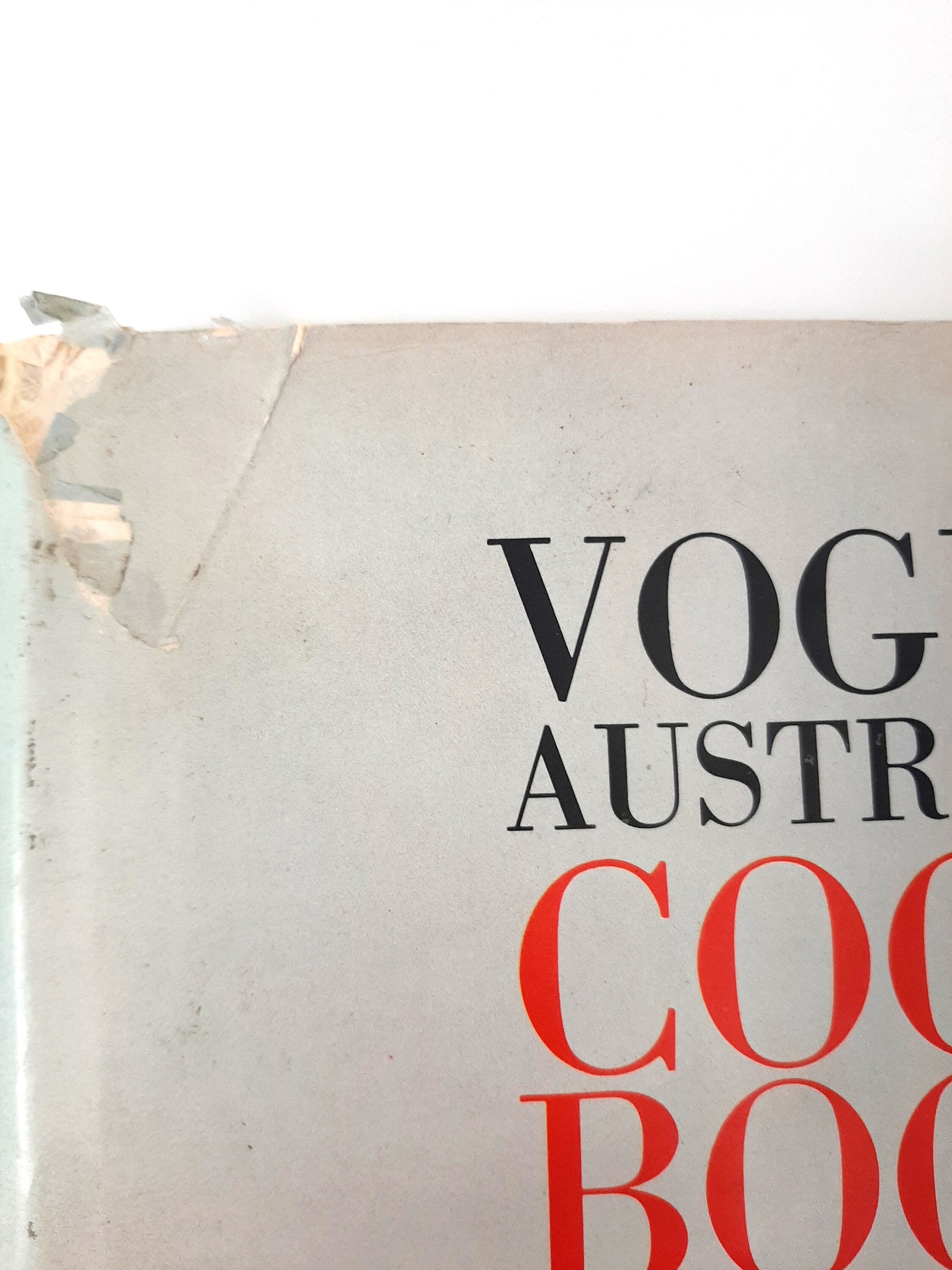 Vintage Vogue Australia Cookbook Hardback Book Compiled by Shiela ...