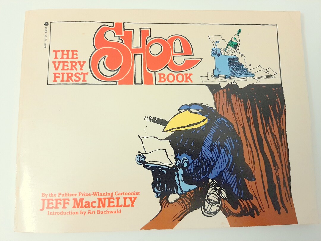 The Very First Shoe Book by Jeff Macnelly Paperback 1970's Cartoon ...