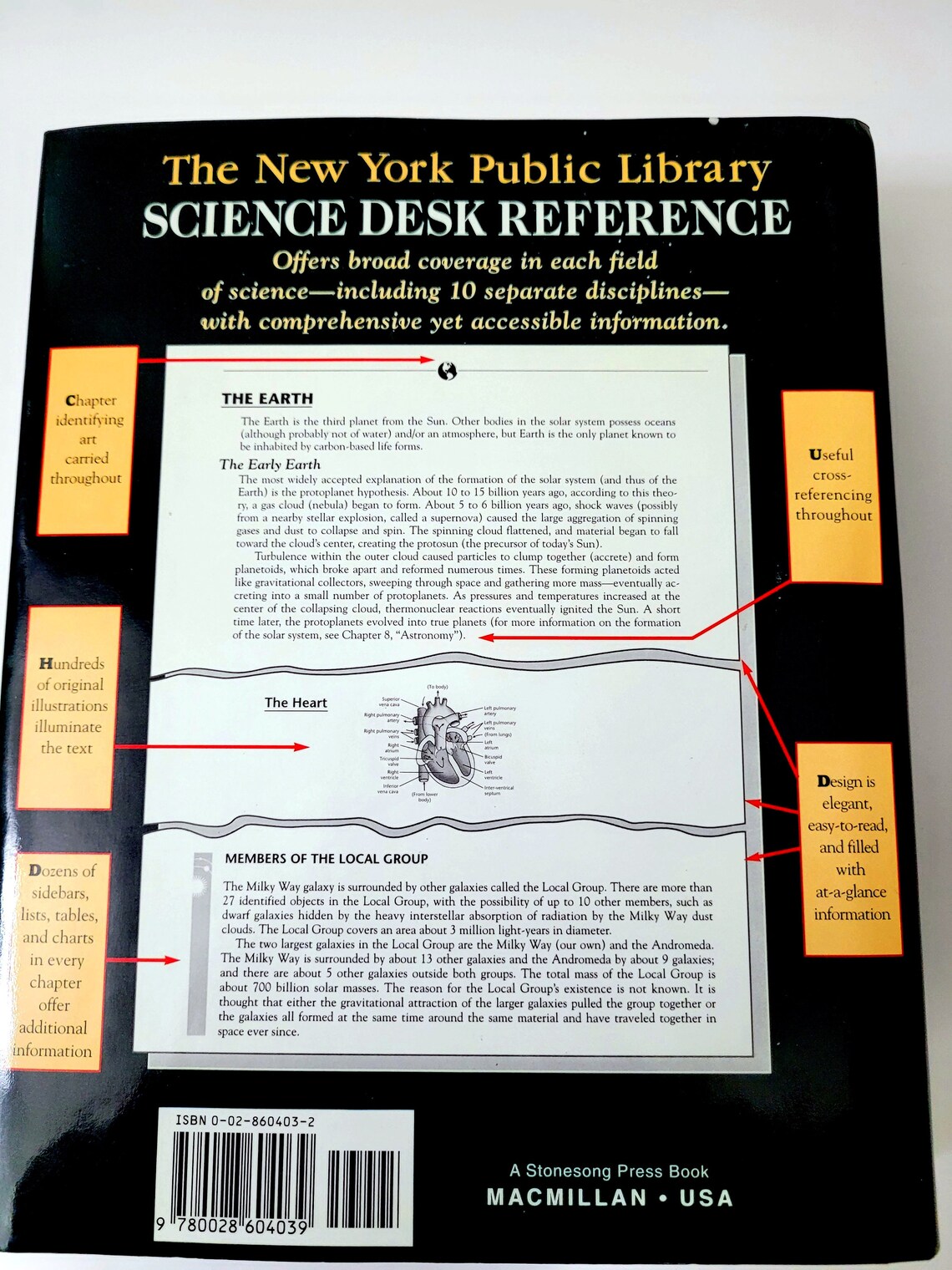 New York Public Library Science Desk Reference Hardback Book ...