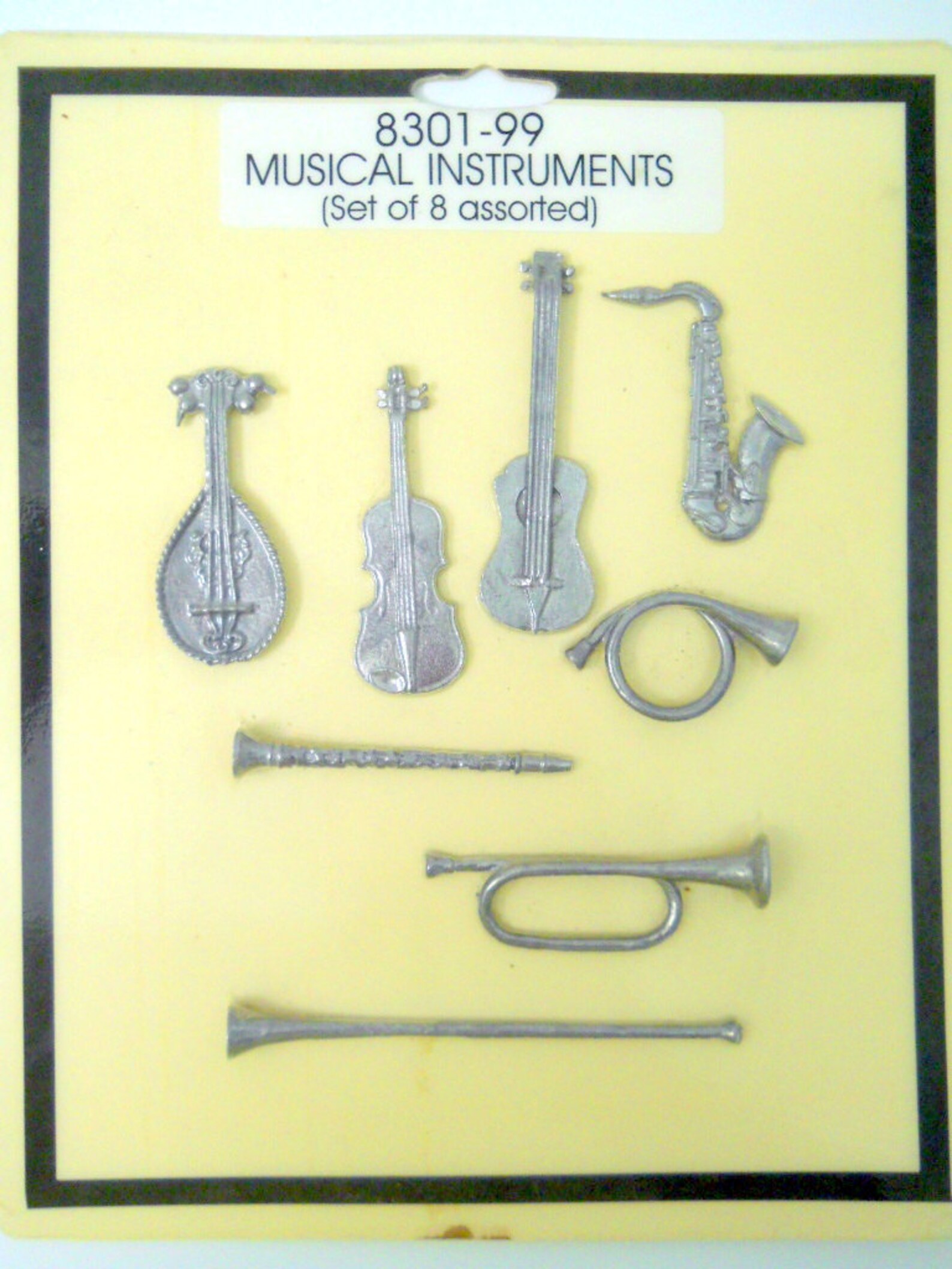 New Sealed Metal Musical Instruments 8 Assorted Sax Horns Trumpet ...