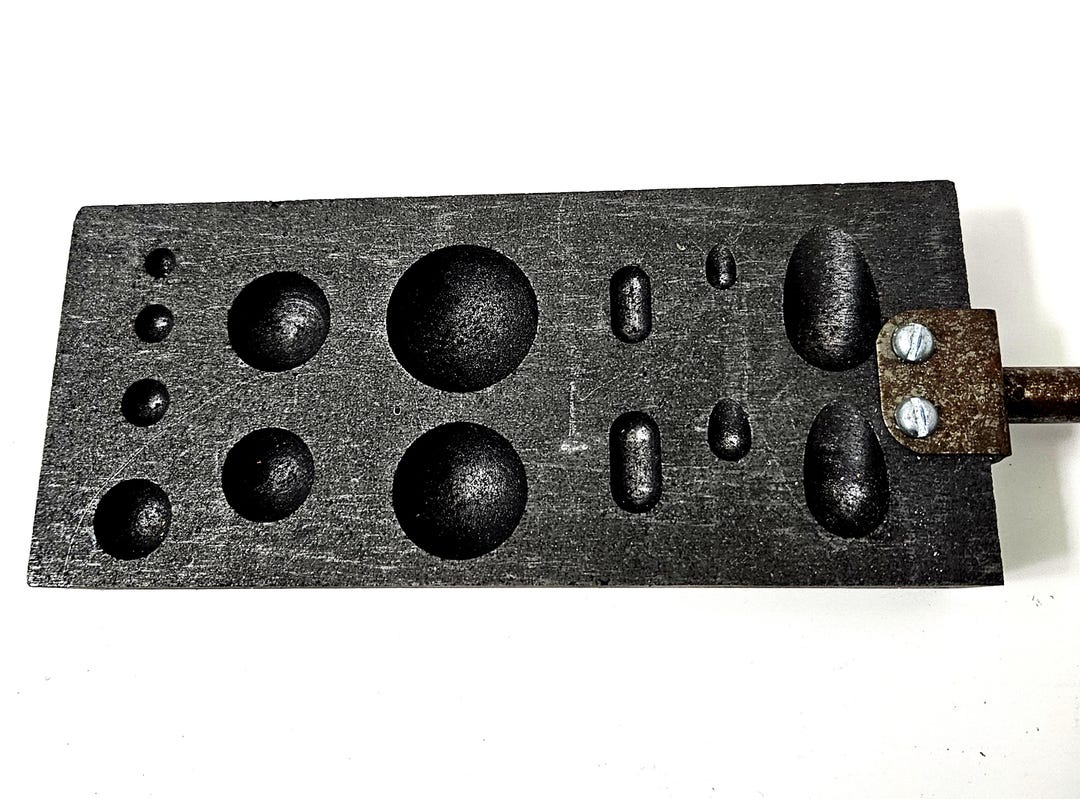 Graphite Bead Press With 14 Drops Small to Larger One Sided Mandrel ...