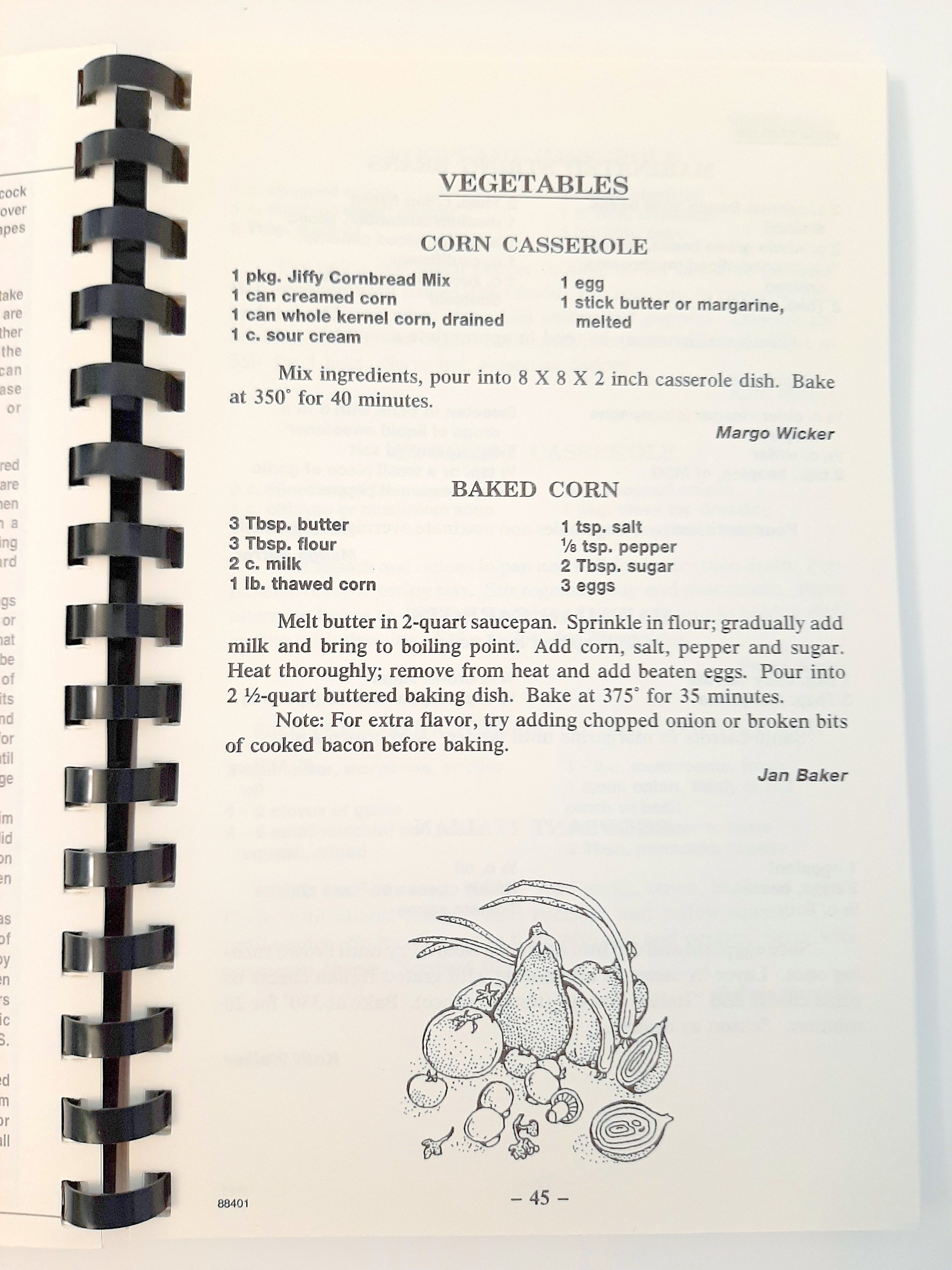 101 Recipes Spiral Bound Firefighter Cookbook Camas Valley Washington ...