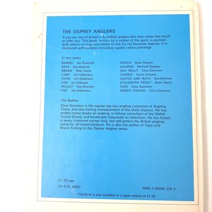 Vintage Sea Trout Hardback Book the Osprey Anglers January 1, 1974 by ...
