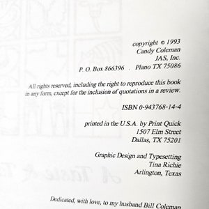 Vintage Texas Cookbook A Taste & Tour by Candy Coleman Comb Bound ...