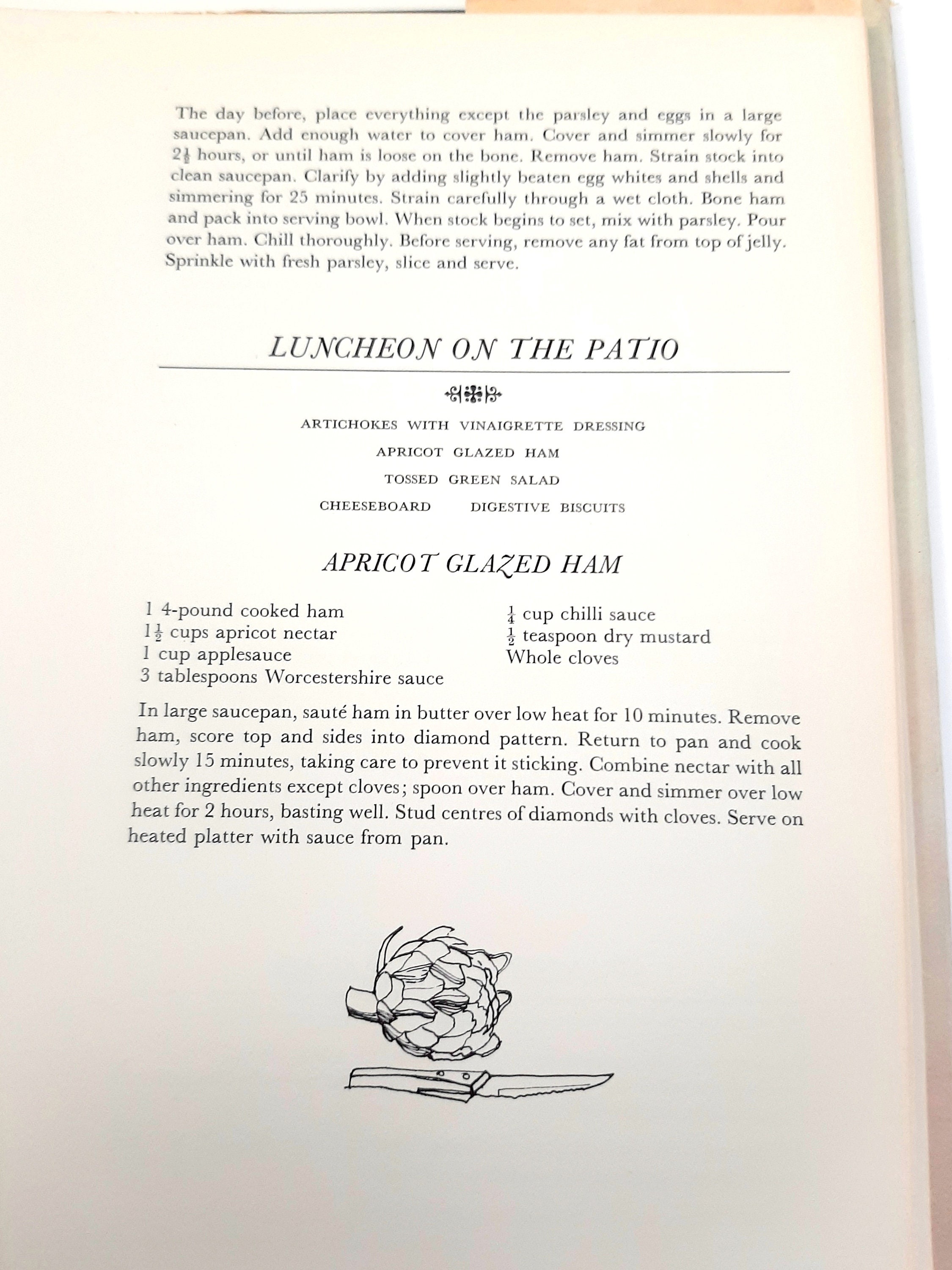 Vintage Vogue Australia Cookbook Hardback Book Compiled by Shiela ...