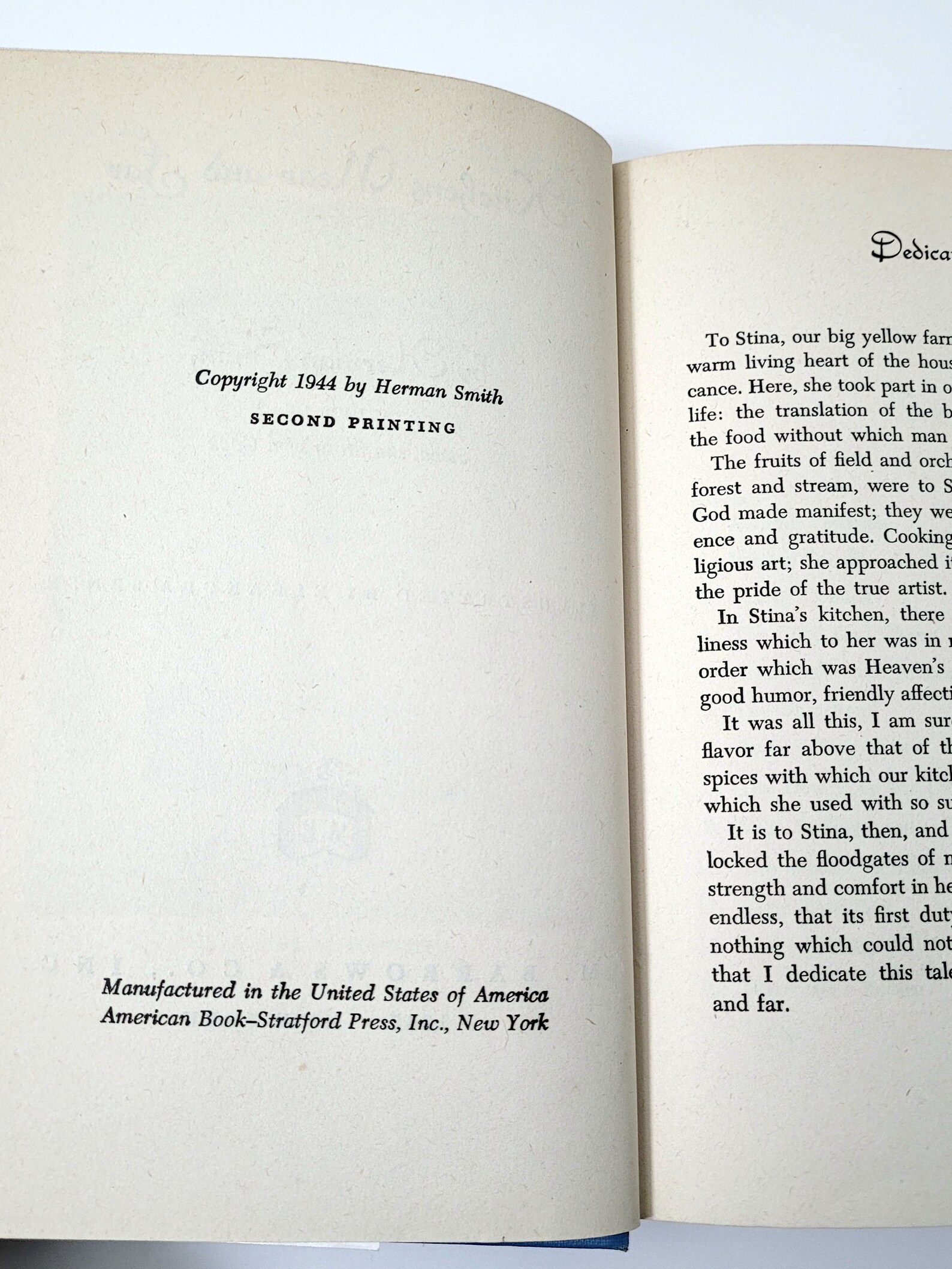 Vintage Kitchens Near and Far by Herman Smith Hardback Cookbook 1945 ...