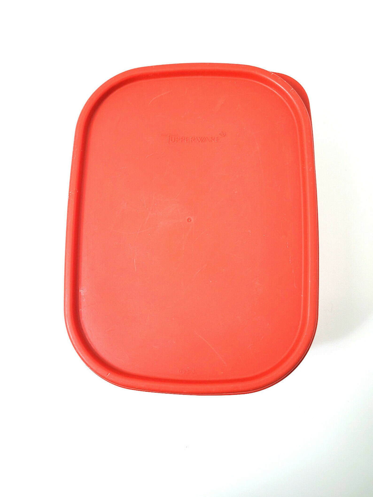 Vintage Tupperware Red & Clear Rectangular Container 3.5 Cups - Etsy