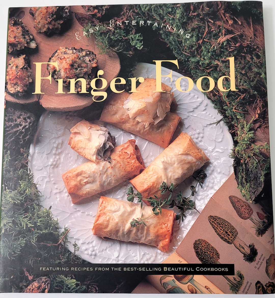 Vintage Finger Foods Hardback Cookbook by Norman Kolpass Recipes ...