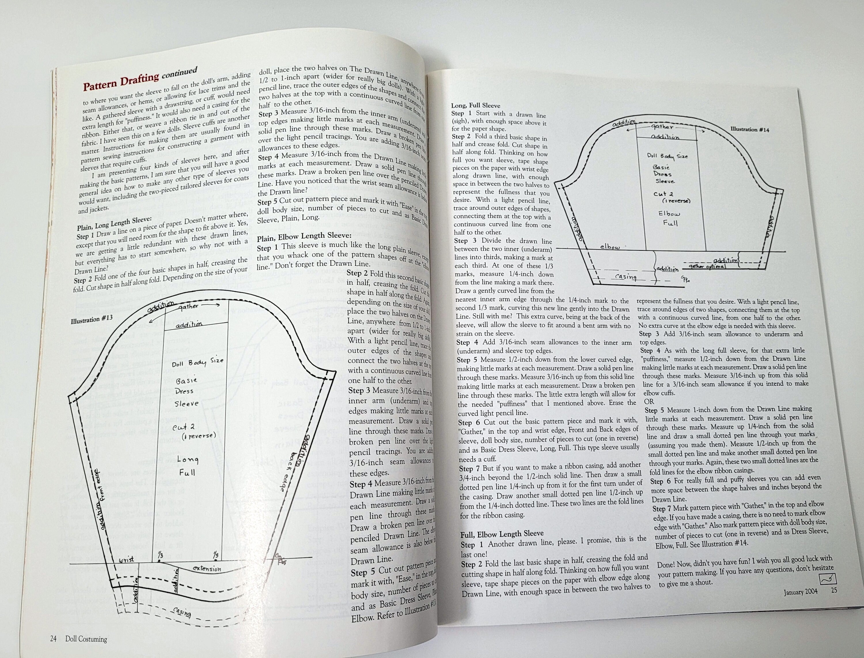 Doll Costuming Magazine 3 Patterns Included Costume Gallery - Etsy
