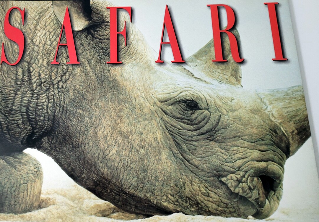 1998 Safari Hardback Book by Robert Bateman Canadian Wildlife Artist ...