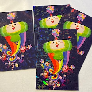 Katamari - the Prince of All Cosmos and His Cousins! - 4x6 Holographic ...